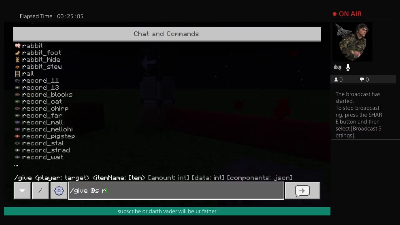 testing minecraft commands - YouTube