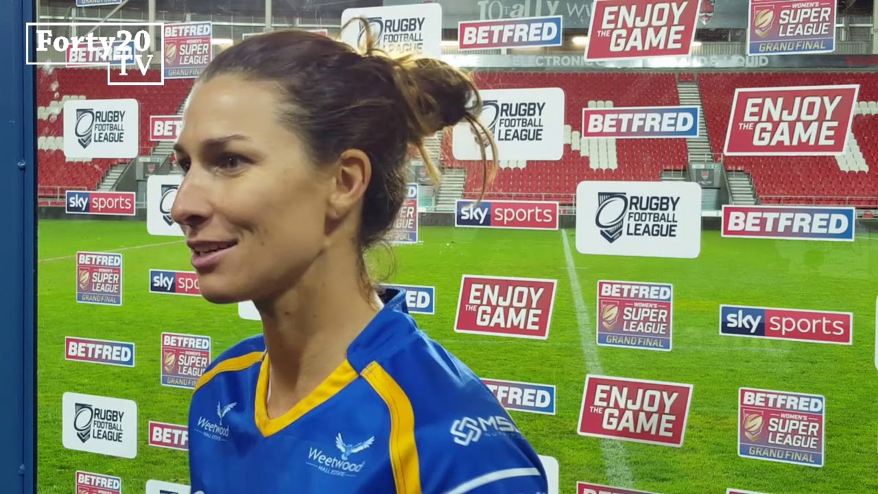 Forty20 TV: Leeds Rhinos captain Courtney Hill faces the press after ...