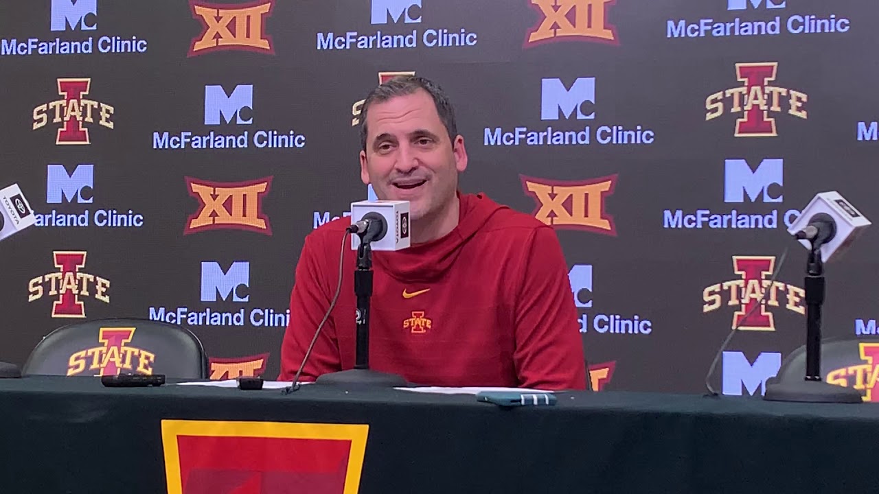 Iowa State head coach Steve Prohm looks ahead to final two games of ...