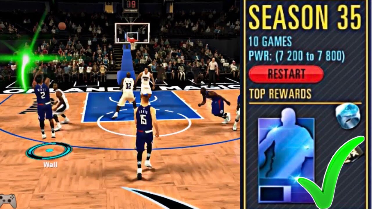 NBA 2K Mobile | LAST DIAMOND SEASONS REWARD! SEASON 35 FINALS GAMEPLAY ...