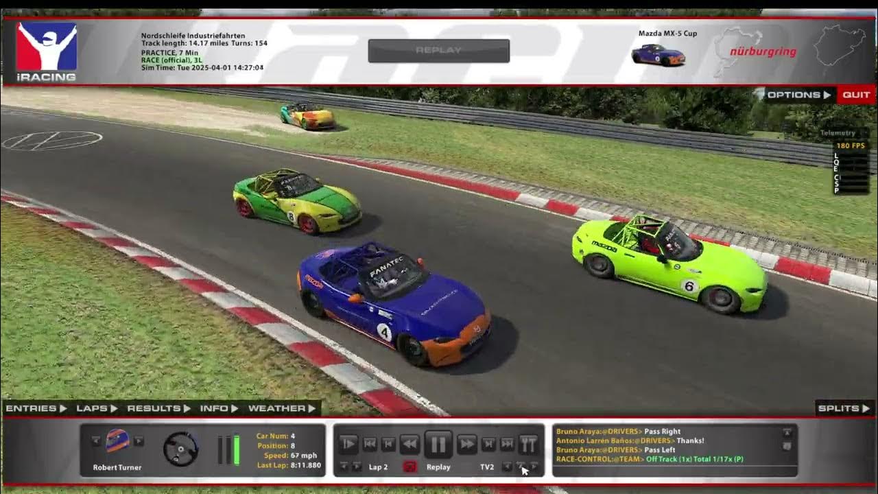 Iracing MX-5@Ring - YouTube