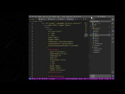 JavaScript background video svg by Curtis 2023 04 05 - YouTube