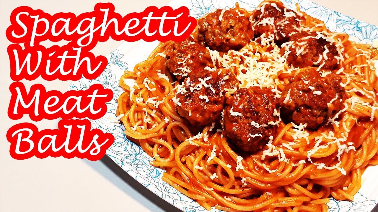 SPAGHETTI AND MEATBALLS!!! - YouTube