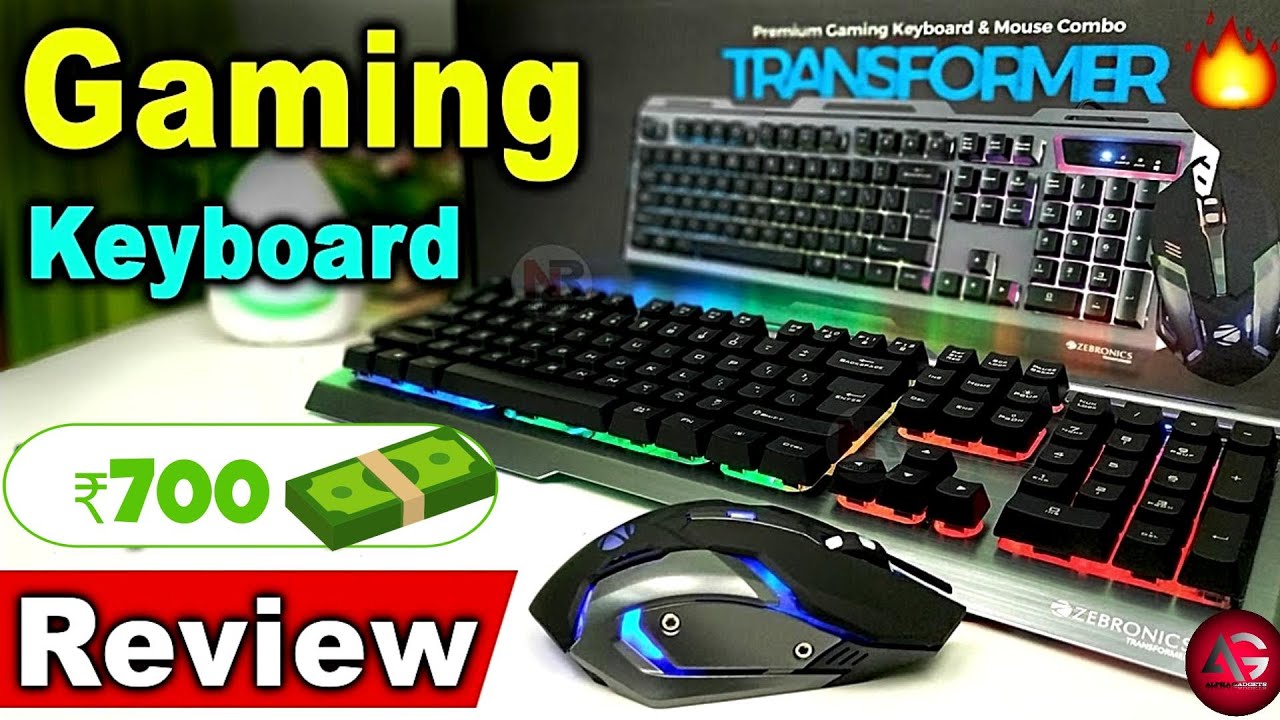 Best Budget Gaming Keyboard and Mouse Combo - Zebronics - YouTube