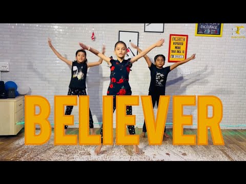 Imagine Dragons - BELIEVER | Kids Batch | Dance Cover | Gantavya Dance ...