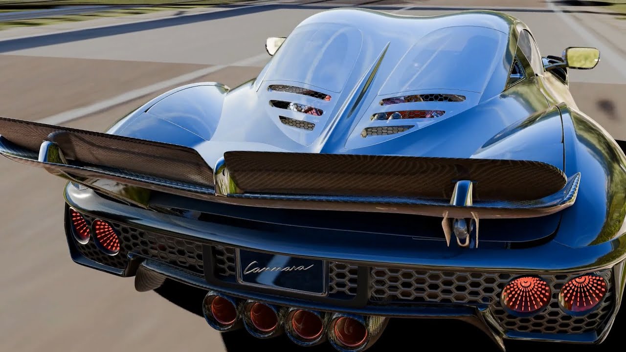 2026 CORVETTE C8 ZORA SPECIAL WIDE BODY Double BLISTER DRS WING DEPLOY ...
