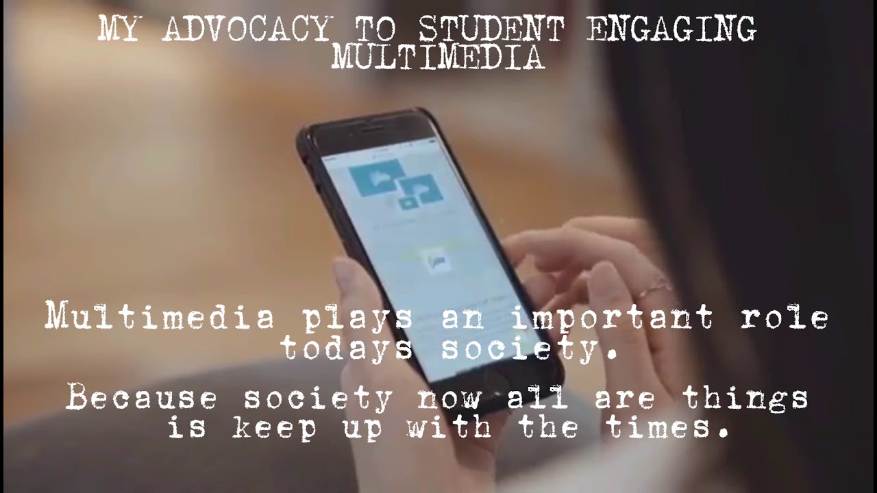 THE POSITIVE EFFECTS OF MULTIMEDIA (STUDENTS ENGAGING TECHNOLOGY) - YouTube