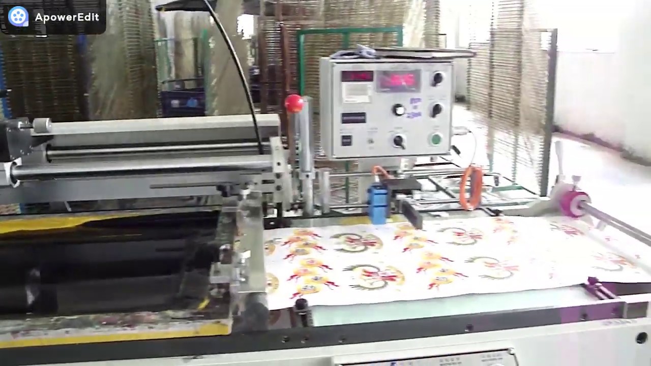 decals label screen printing - YouTube