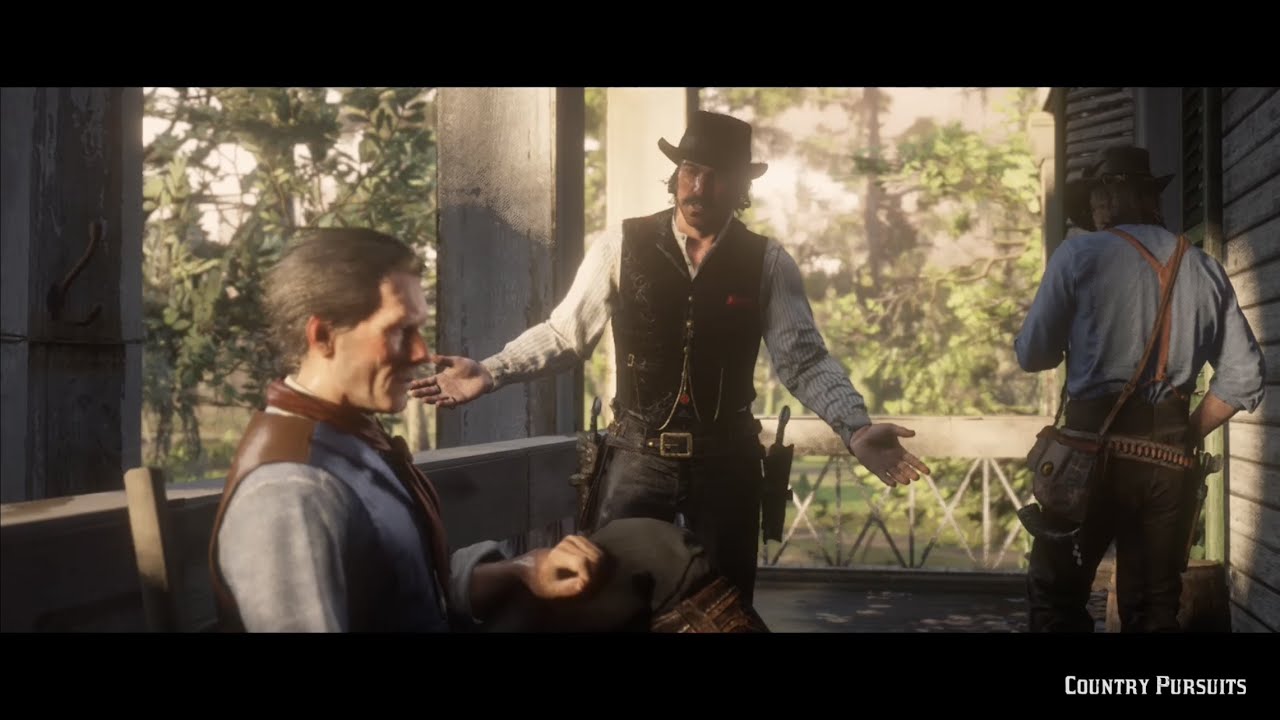 Weather Instantly Changing in Country Pursuits Intro Cutscene | Red ...