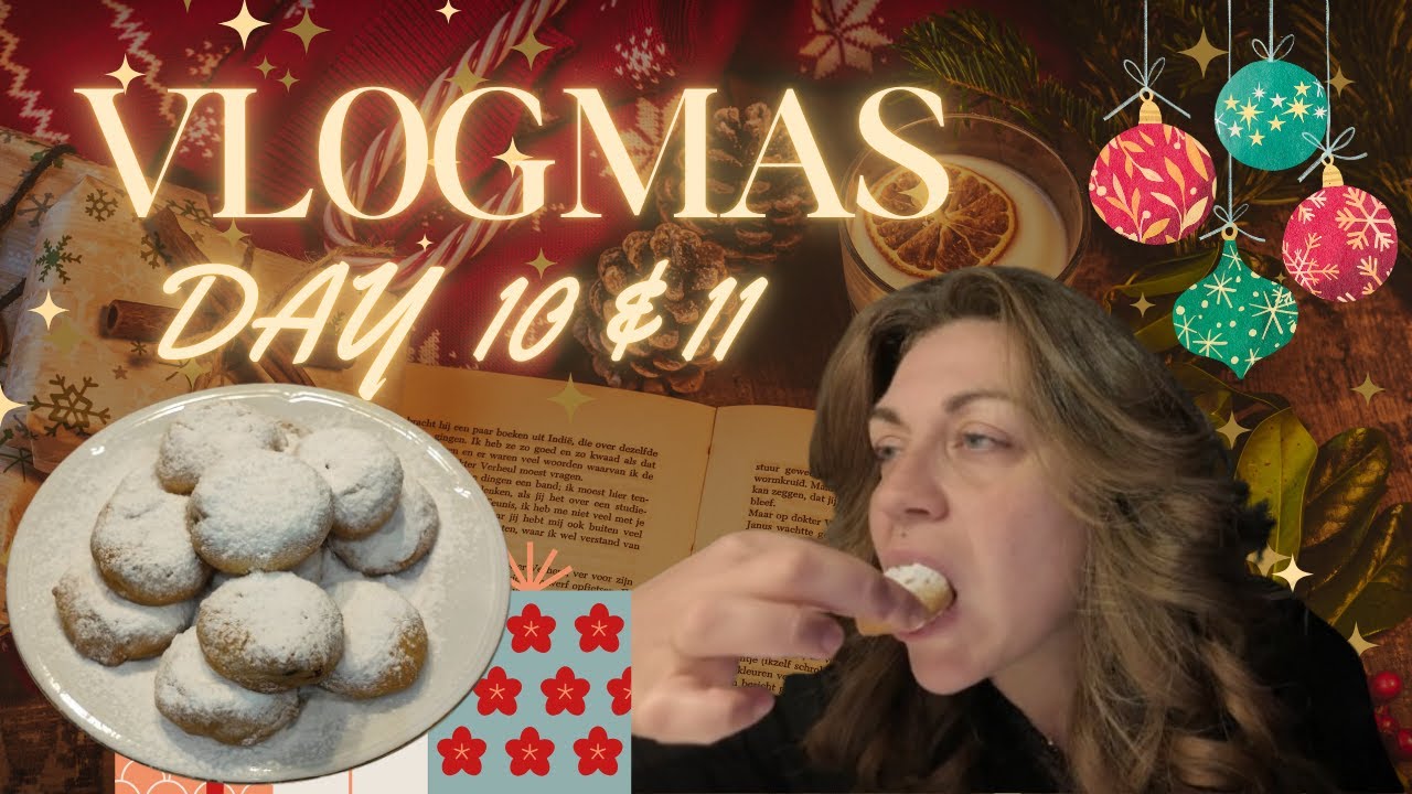 VLOGMAS 10 & 11 | Supermarket HAUL & Φτιάξαμε κουραμπιέδες! - YouTube