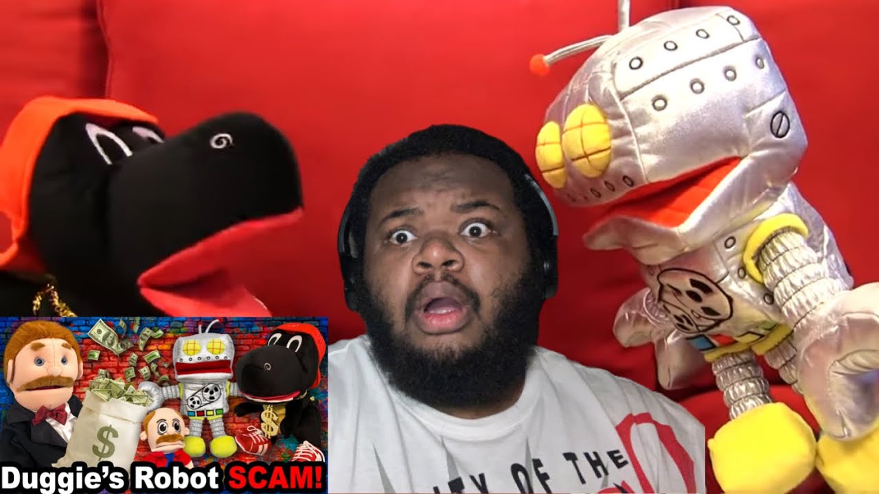 SML Movie: Duggie's Robot Scam! (REACTION) #sml #blackyoshi 😂😂 - YouTube