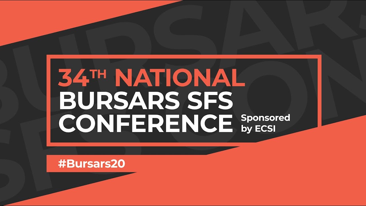 34th National Bursars SFS Conference Sponsored by ECSI - YouTube