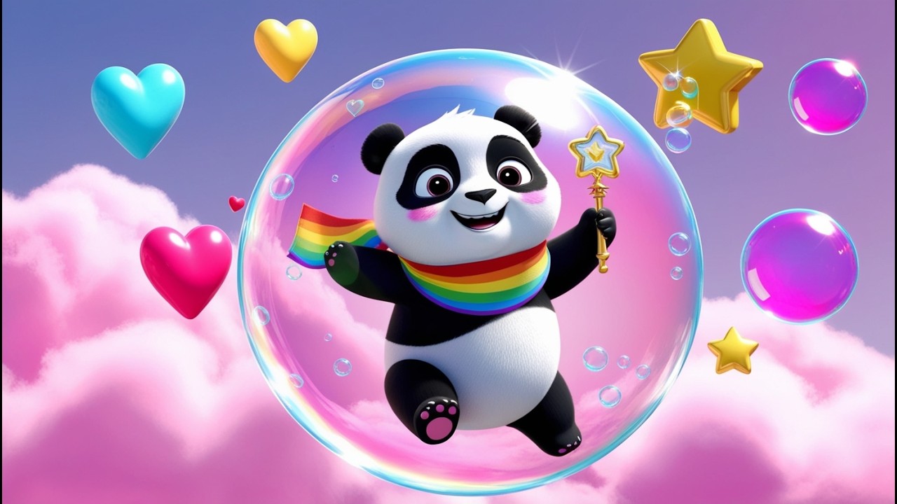 Bouncy the Bubble Panda – Fun Bubble Song for Kids - YouTube Music