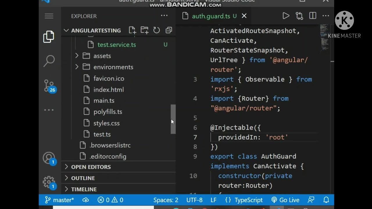 Auth Guards To Protect Unauthorized Access In Angular Application Youtube