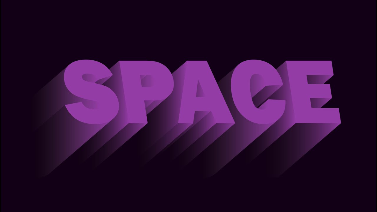 How To Make Text In Space Graphic Designing Adobe Illustrator How To Make Text In Space Graphic Designing Adobe Illustrator