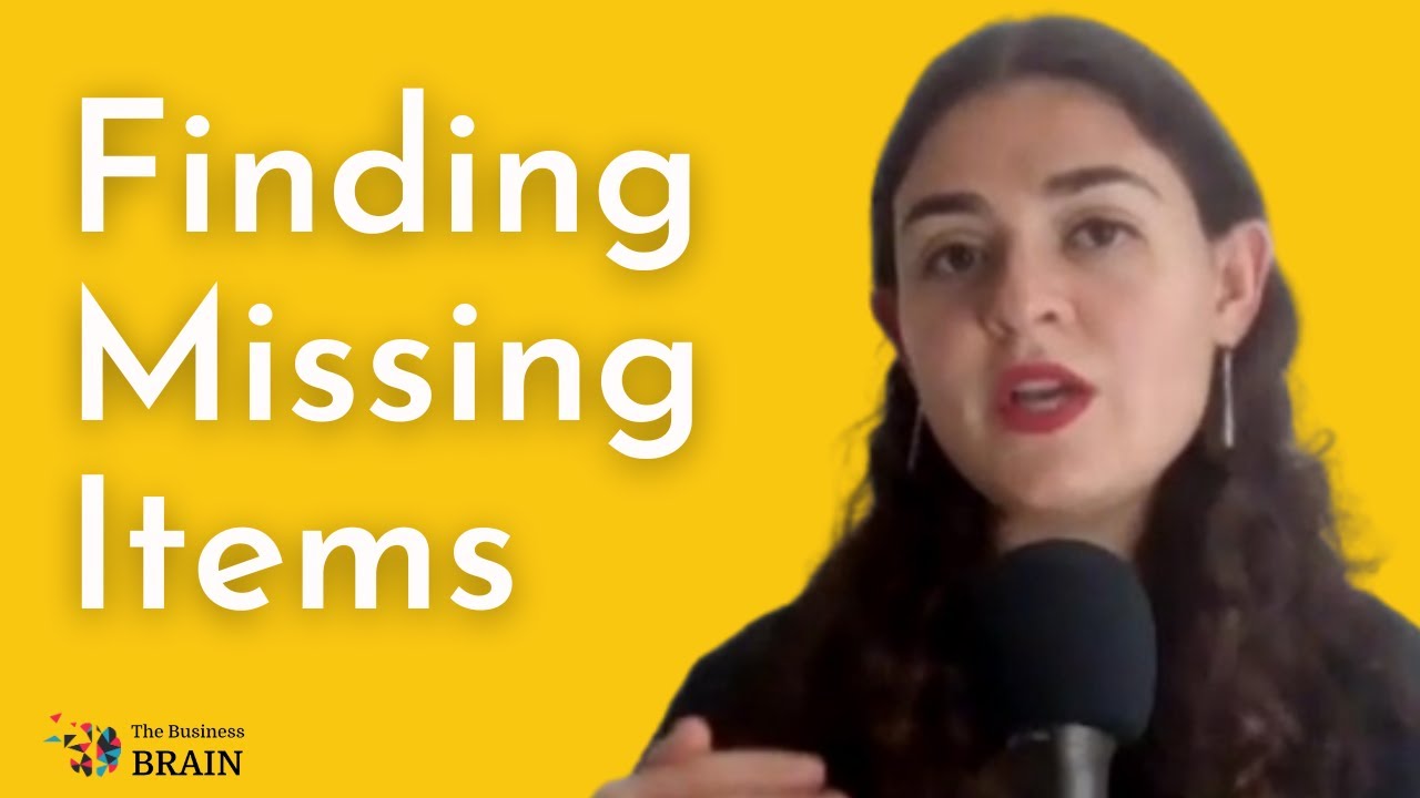 424: Finding Missing Items Made Easy - YouTube