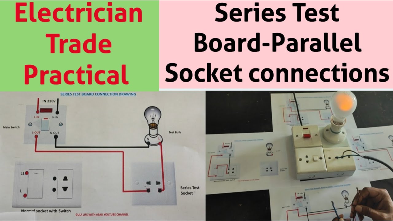 How to Make Series parallel Electrical Testing Board,Series test board ...