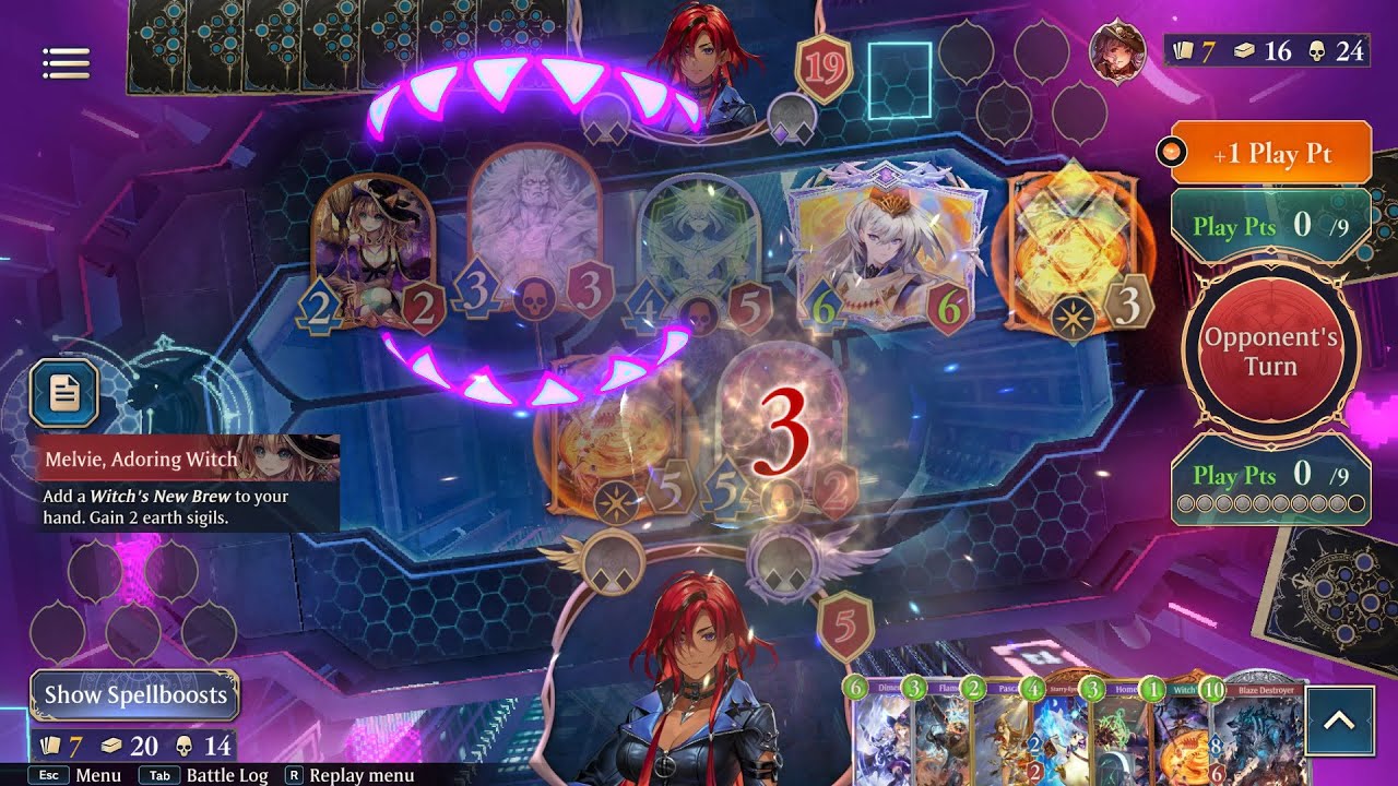 close game - Hybrid Runecraft - Shadowverse: Worlds Beyond gameplay ...