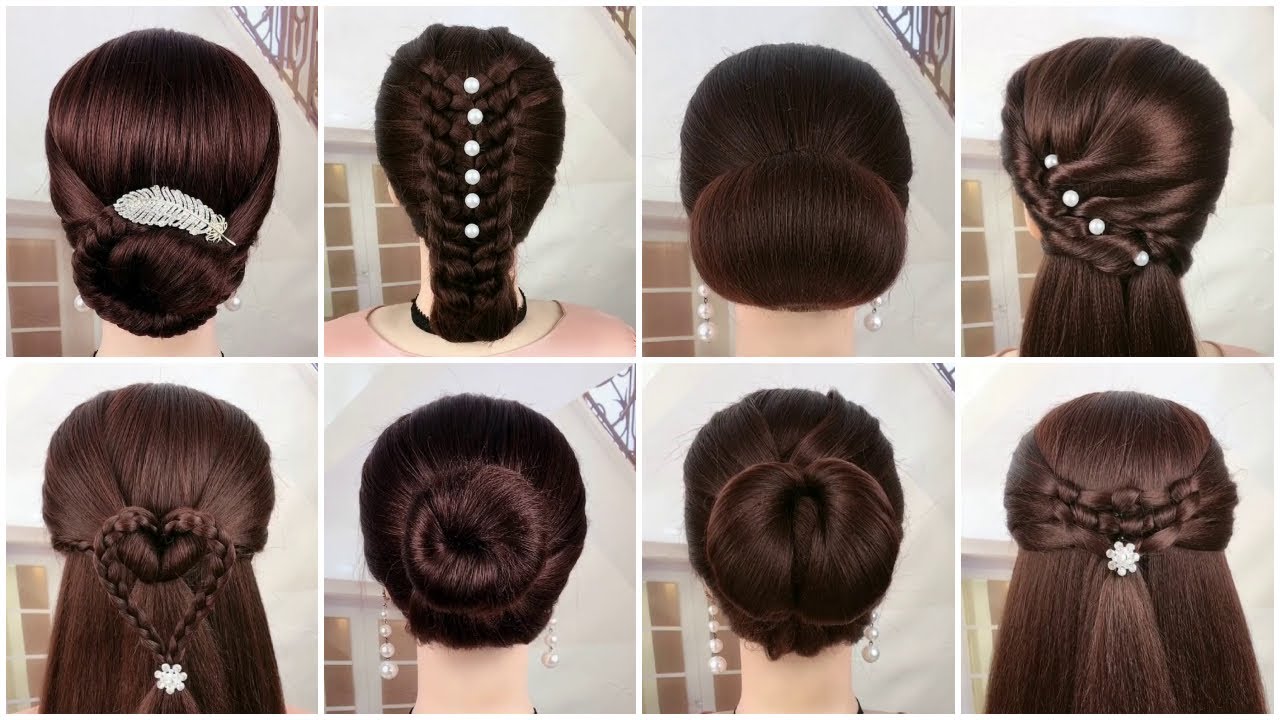 Simple and Easy Hairstyles for Women to Make it 5-10 Minutes - YouTube