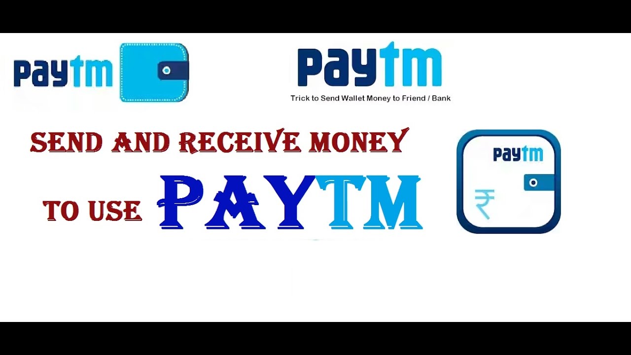 How to send and Receive Money with Paytm - YouTube