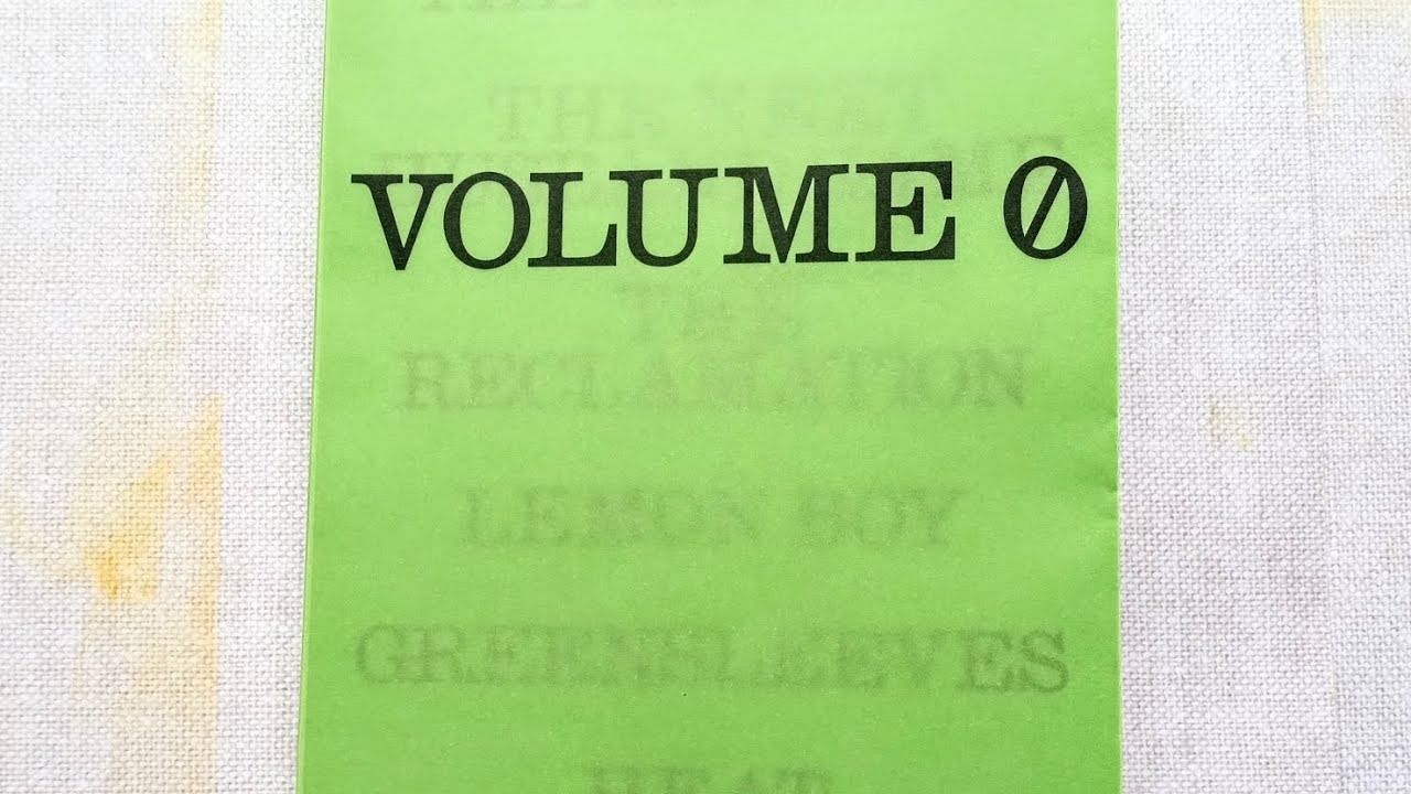 Volume 0 Lit Mag Book of the Month - YouTube