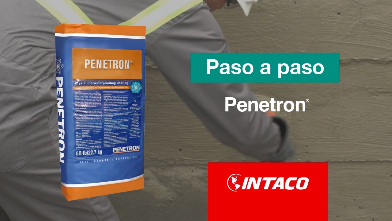 Penetron | Paso a Paso - YouTube