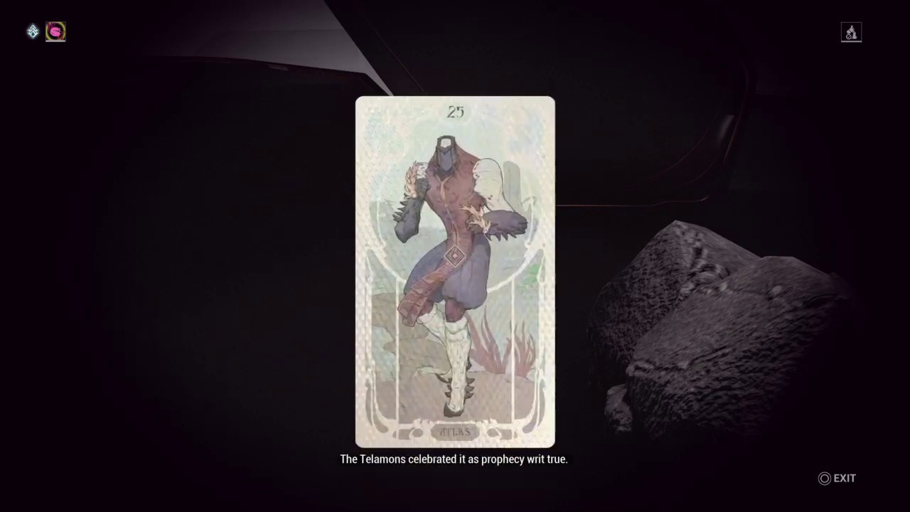 Atlas Exhibit and Prex card - Leverian - Warframe - YouTube