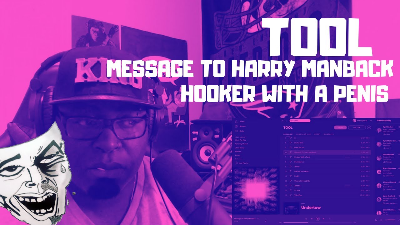 Tool | Message To Harry Manback & Hooker With A Penis | REACTION VIDEO ...
