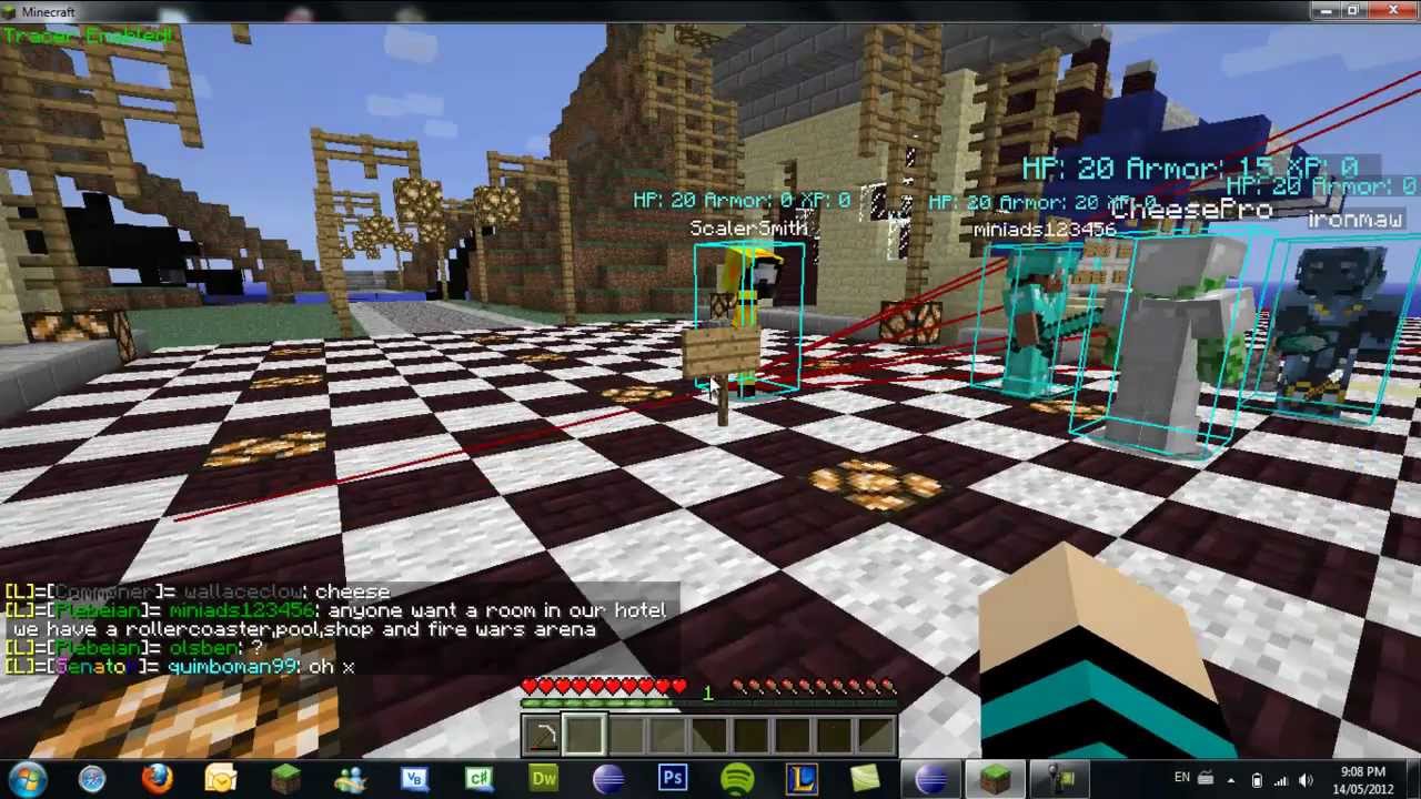 Minecraft - Client Modding - ESP&tracer line - YouTube