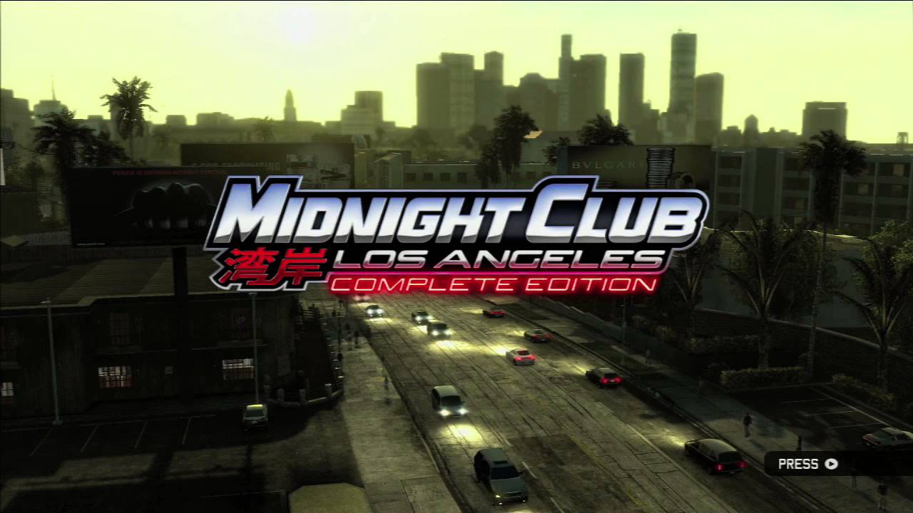 Midnight Club Los Angeles: Complete Edition Title Screen (PS3, Xbox 360 ...