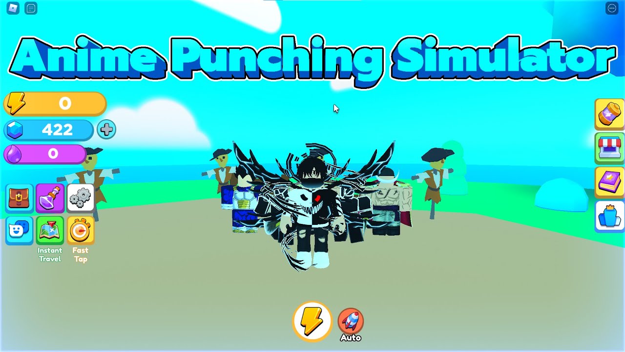 เล่น map ⚡ Anime Punching Simulator ⚡ ( กดกันยาวๆๆๆ!!! ) - YouTube