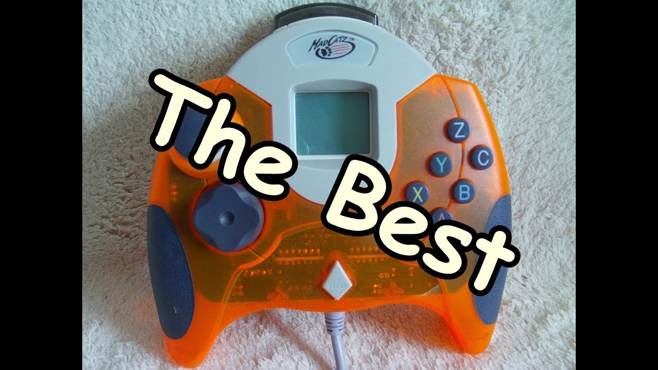 Der beste Sega Dreamcast Controller - Dream Pad Mad Catz - YouTube