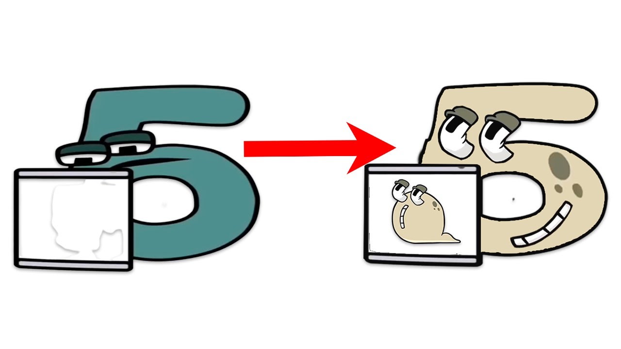 Alphabet Lore Q But It's Number Lore Q - YouTube