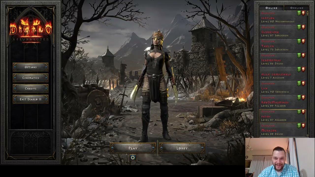 Diablo 2 Resurrected (D2R) ⚔️ Hardcore Phoenix Strike Assassin Build Guide - YouTube