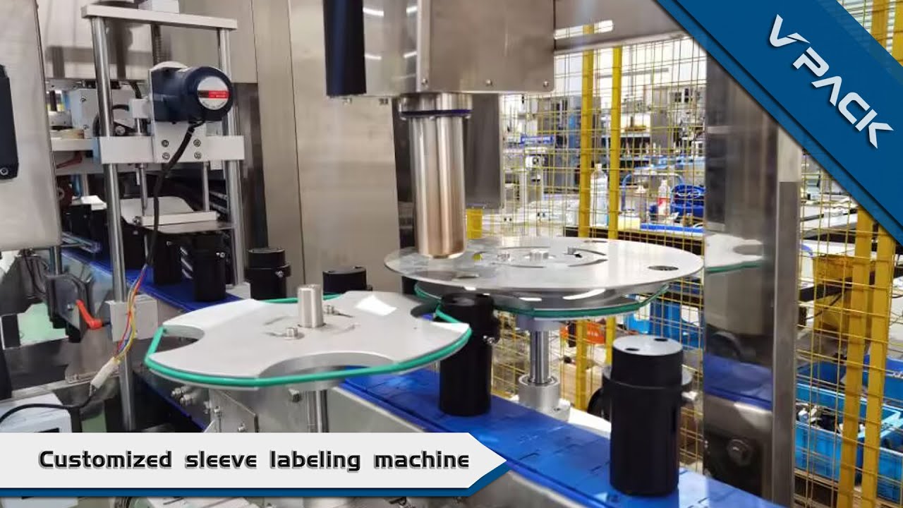 2023 Customized Sleeve Labeling Machine,V PACK MACHINE,Bottle labeller ...