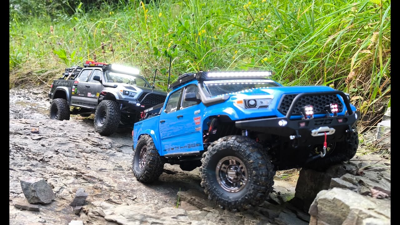 Rc Toyota Rock Crawler Trophy tour - YouTube
