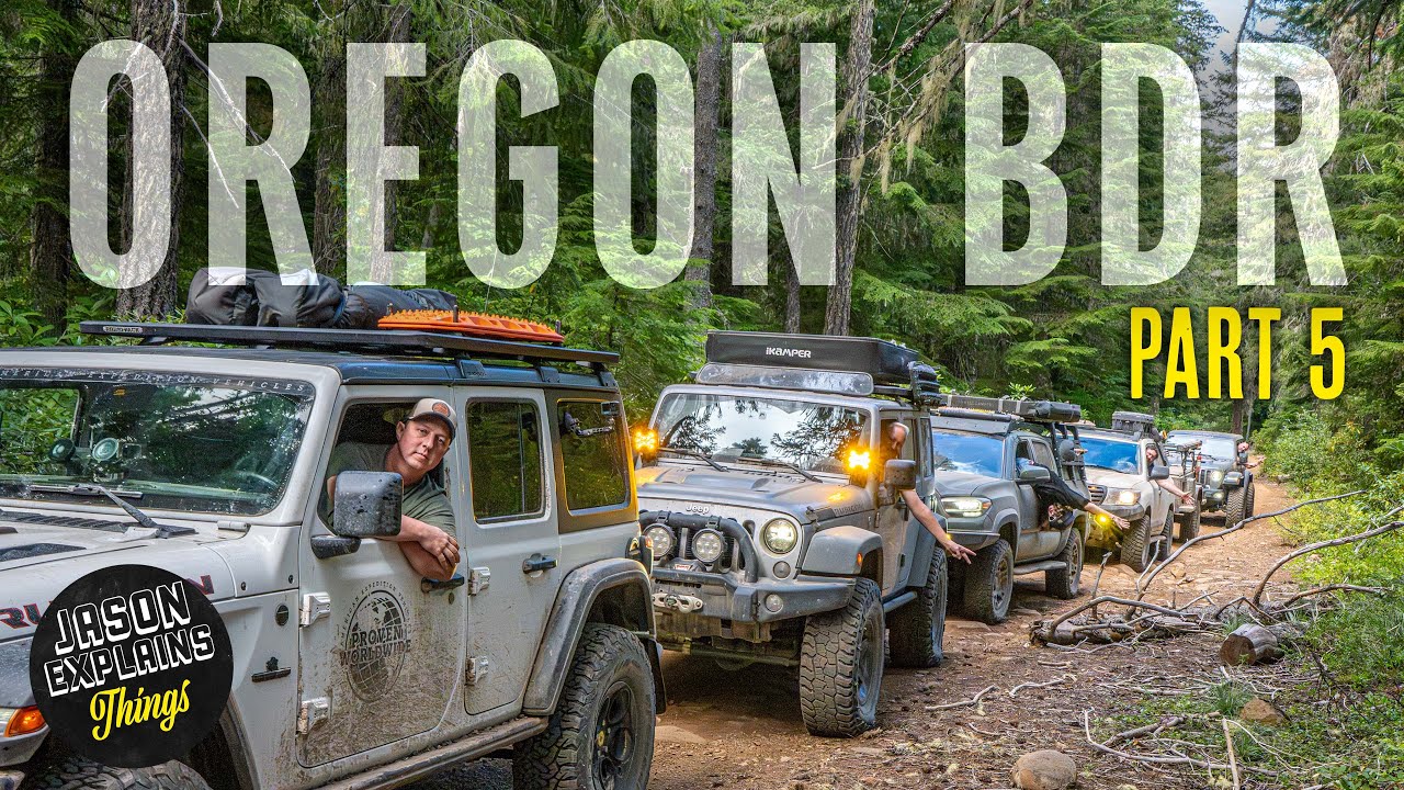 We Finally Made it to the Cascades on the Oregon BDR! Part 5 - YouTube