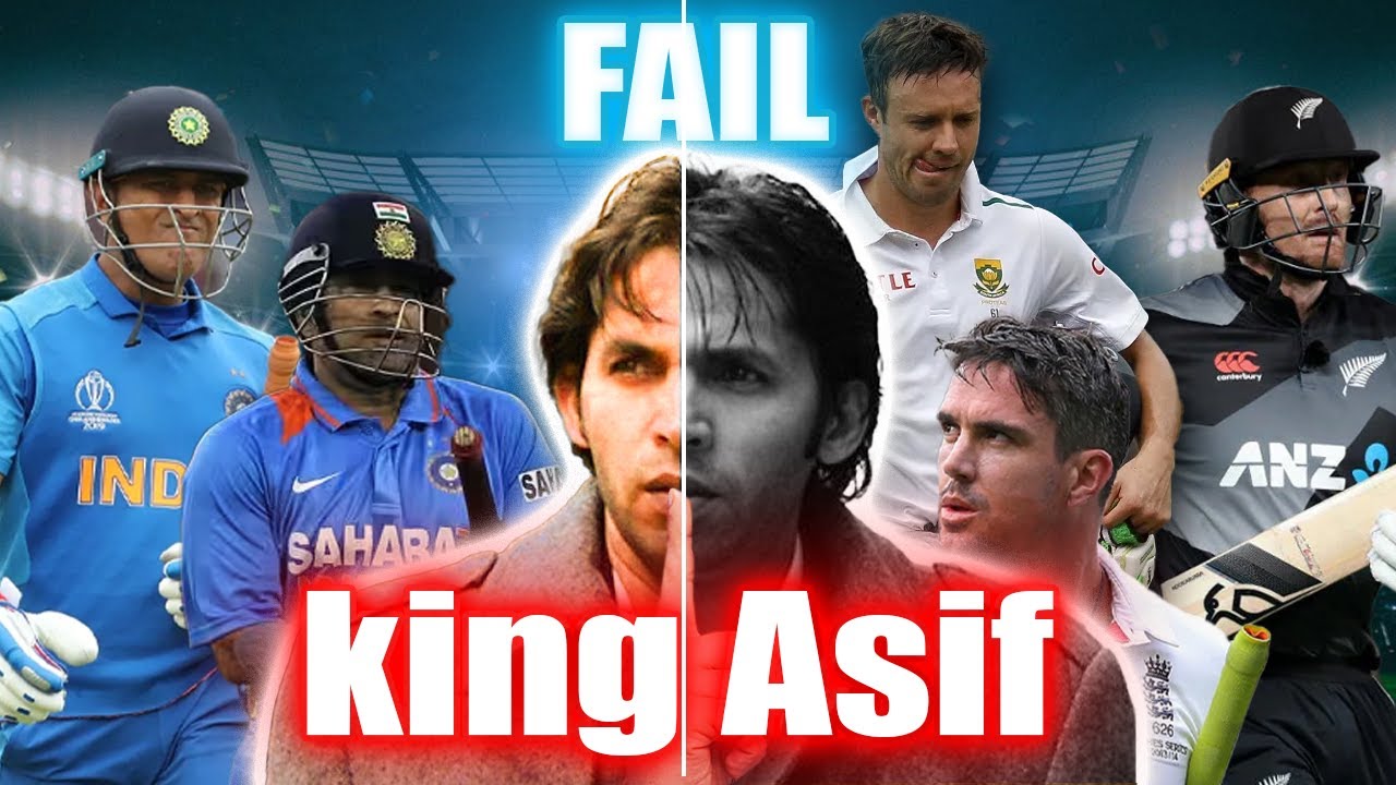Top 3 best bowling mohammad asif | The Magician Bowler Asif - YouTube