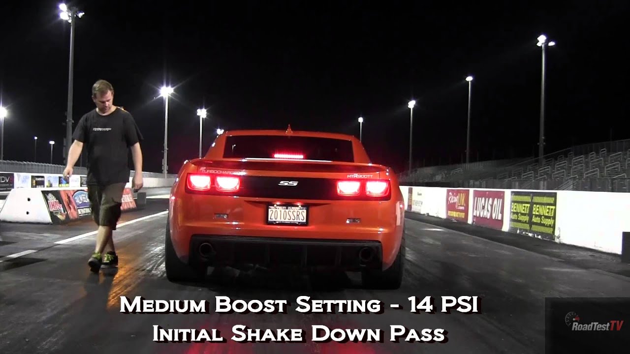 900 HP Twin Turbo LS7 Camaro - Redline Motorsports 14 PSI Boost Drag ...