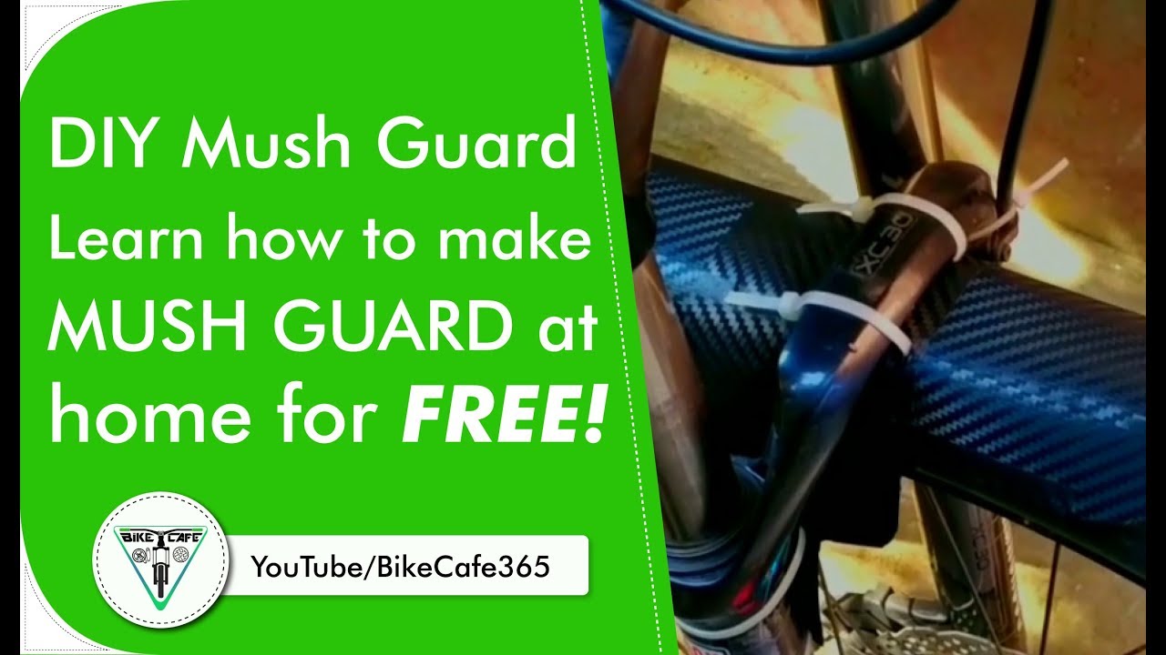 How to Make Front Mush Guard at Home | DIY Mush Guard Tutorial - YouTube