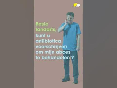 Praat met je tandarts over het correcte gebruik van antibiotica (DOOH 9 16) - YouTube