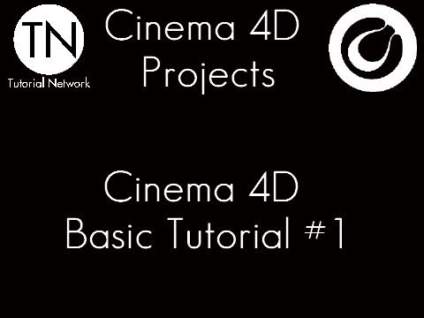 Tutorial Network - Cinema 4D Projects - Cinema 4D Basic Tutorial #1 ...