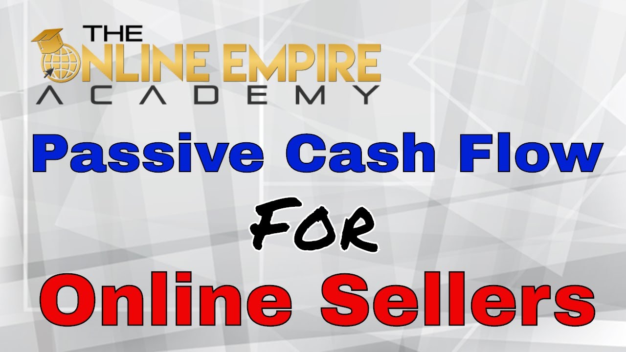 Passive Income Cash Flow for Amazon Dropshipping, FBA, and Online ...