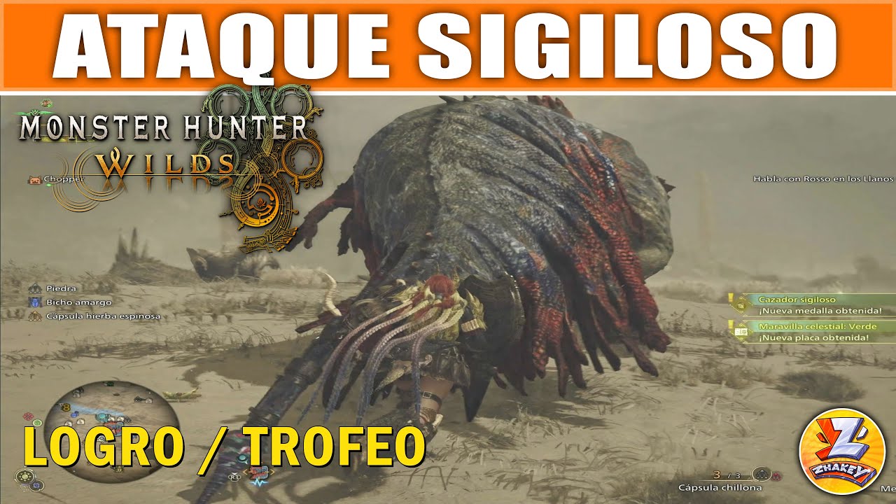 Monster Hunter Wilds: Logro / Trofeo Cazador sigiloso (Hunter-Assassin ...
