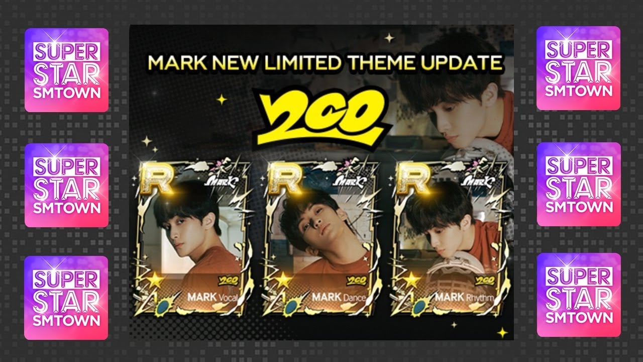 [SuperStar SM] Mark Limited Theme "200" - YouTube