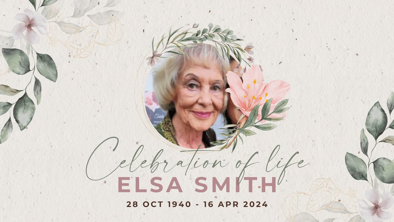 Elsa Smith Funeral | 26 April 2024 - YouTube