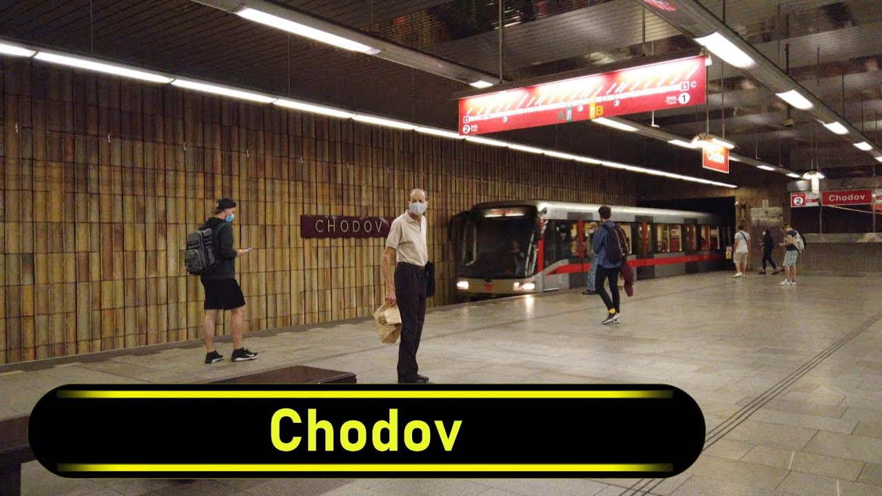 Metro Station Chodov - Prague 🇨🇿 - Walkthrough 🚶 - YouTube