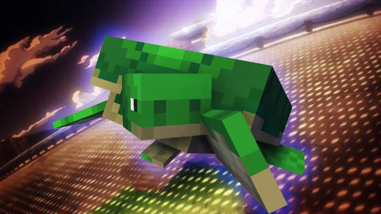 MINECRAFT, but the turtles sound like POLNAREFF from JoJo - YouTube