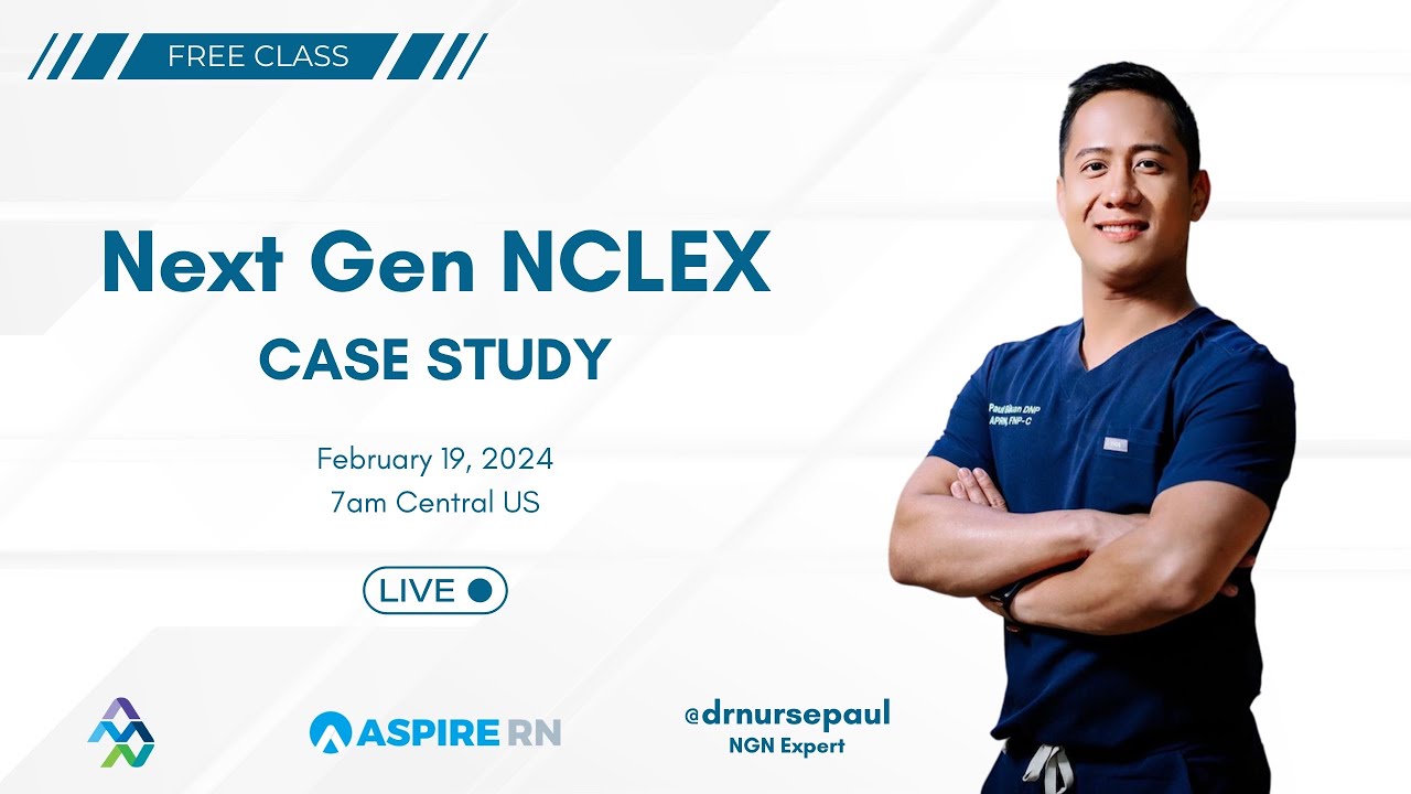 NextGen NCLEX Case Study (Feb 2024) - YouTube