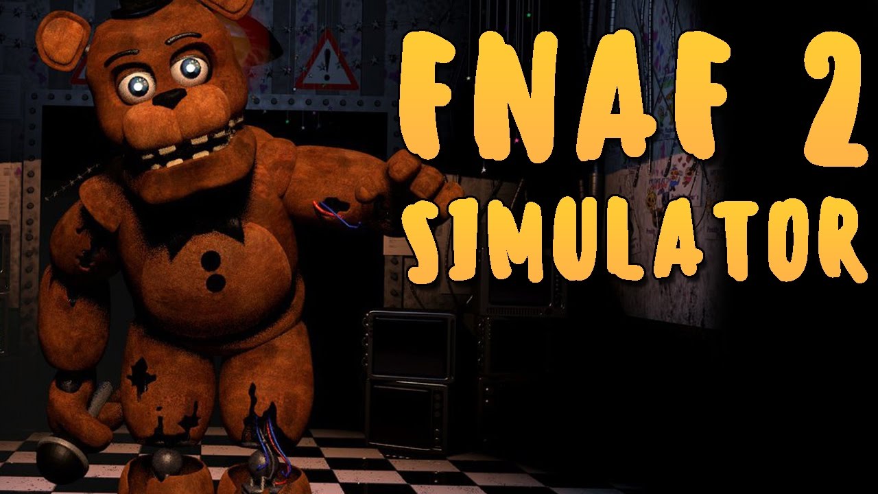 FNAF 2 SIMULATOR - КАК УПРАВЛЯТЬ АНИМАТРОНИКАМИ? - YouTube